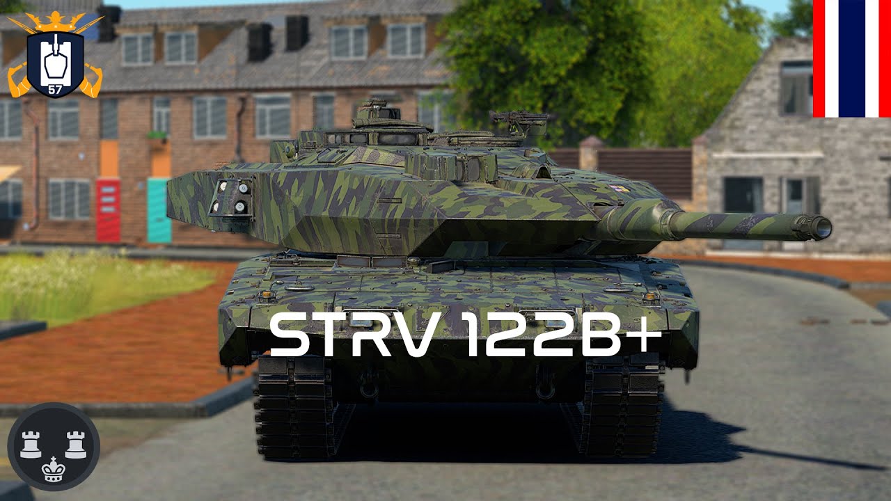 War Thunder | Strv 122B+ Gameplay Realistic Battles - YouTube