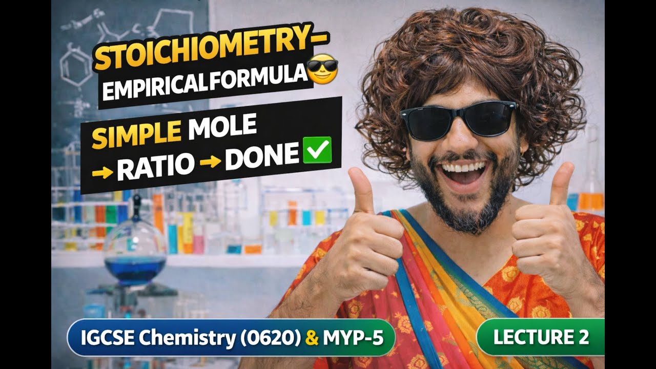 Stoichiometry lecture 2 - Empirical formula - YouTube