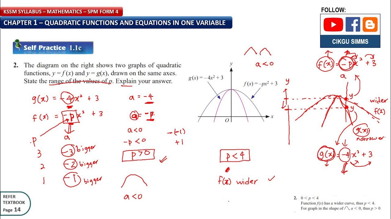 Self Practice 1.1c Answer Discussion | KSSM Form 4 Mathematics ...