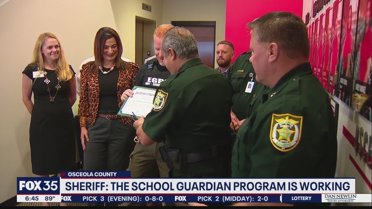 Sheriff: Guardian program working in charter schools - YouTube