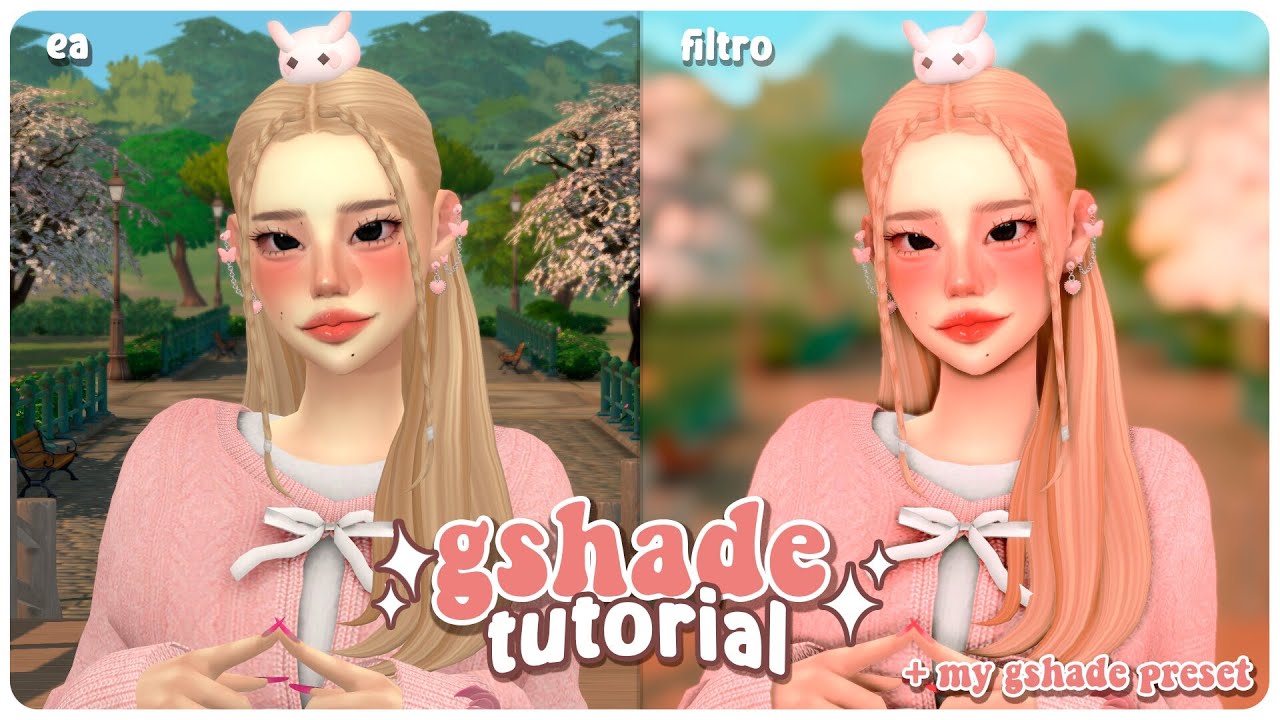 ¡HAZ que Los Sims 4 se vea MUCHO MEJOR!🌷┊Gshade Tutorial + My Preset┊Sims 4: Tutorial - YouTube