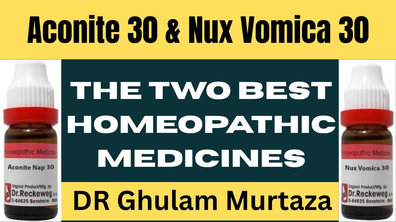 Aconite nap 30 Uses | Homeopathic Medicine | Dr Ghulam Murtaza - YouTube