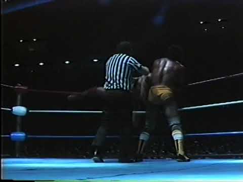 Mid-South - Butch Reed vs Ric Flair (NWA World Title match) - Superdome ...