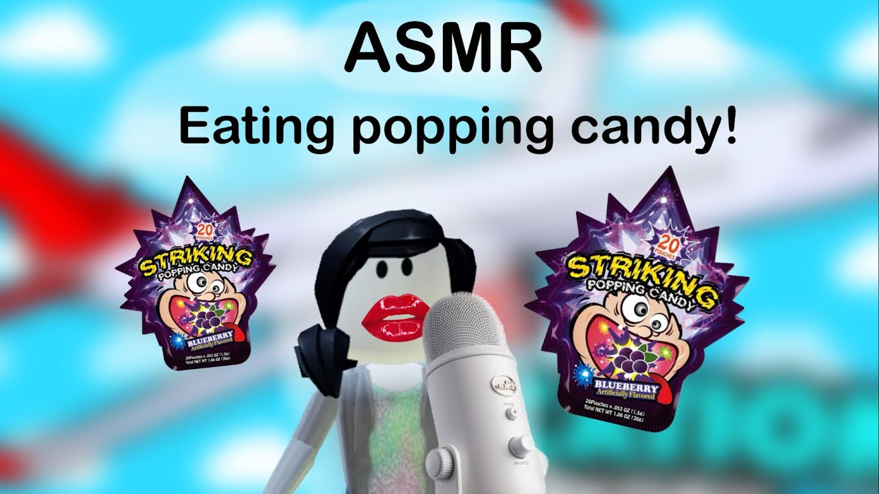 [asmr] eating popping candy💥🍬while playing vacation story🌴 - YouTube