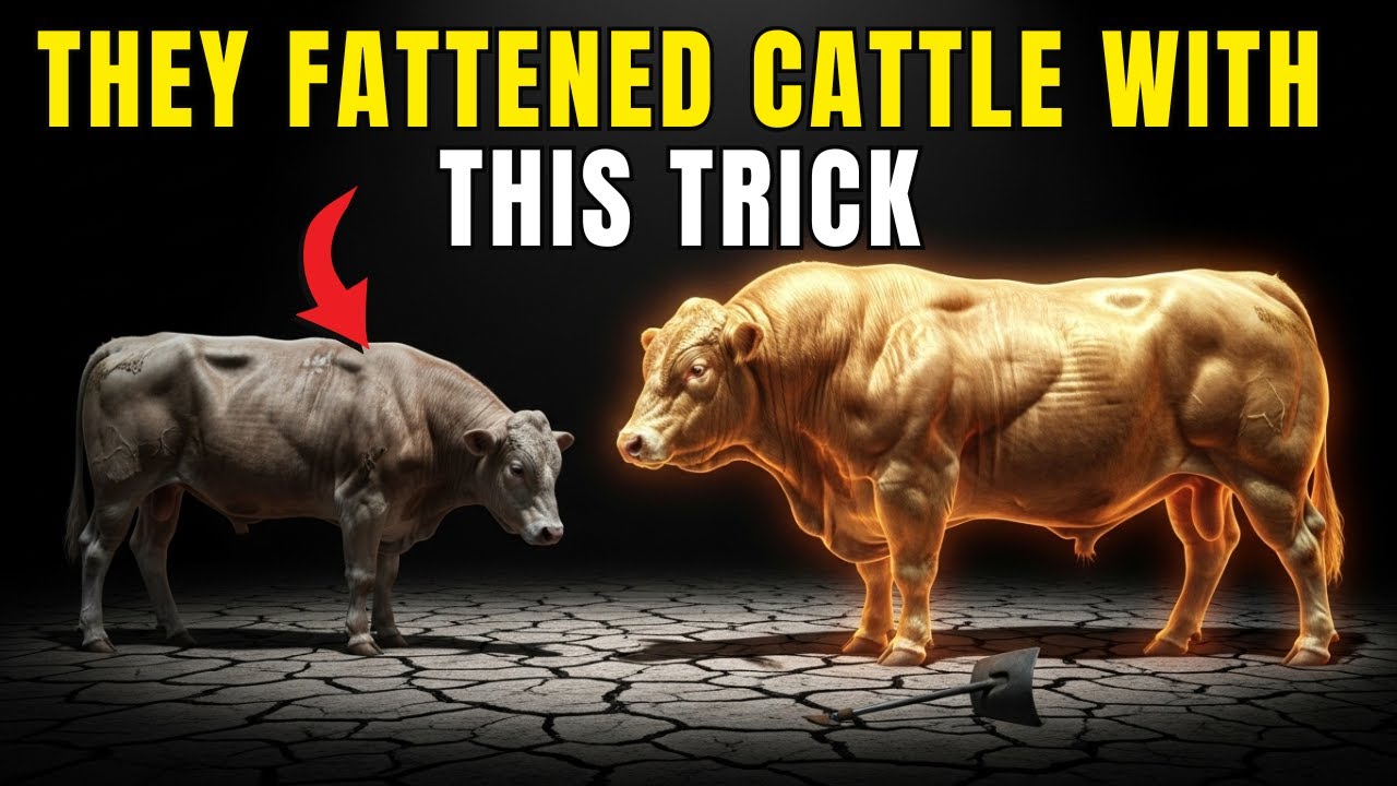 How Ranchers Fatten Cattle Efficiently During Dry Season - YouTube