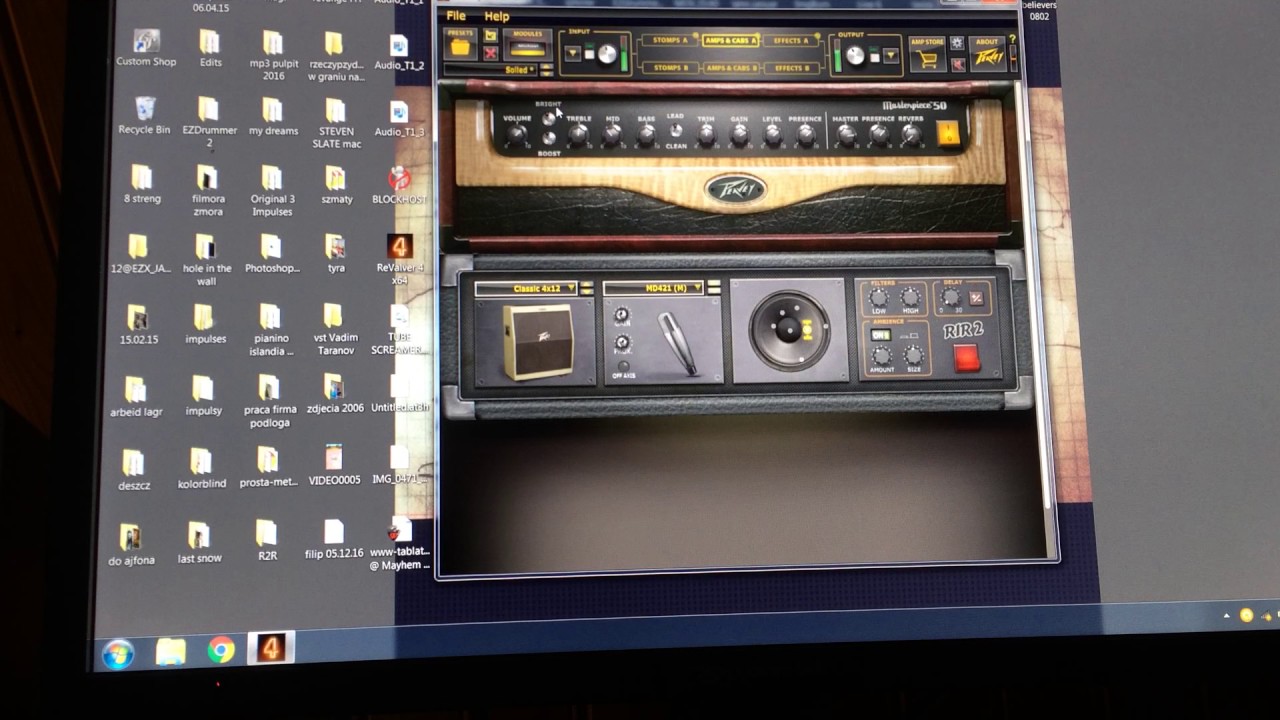 REVALVER 4 - PEAVEY MASTERPIECE 50 (METAL) - YouTube