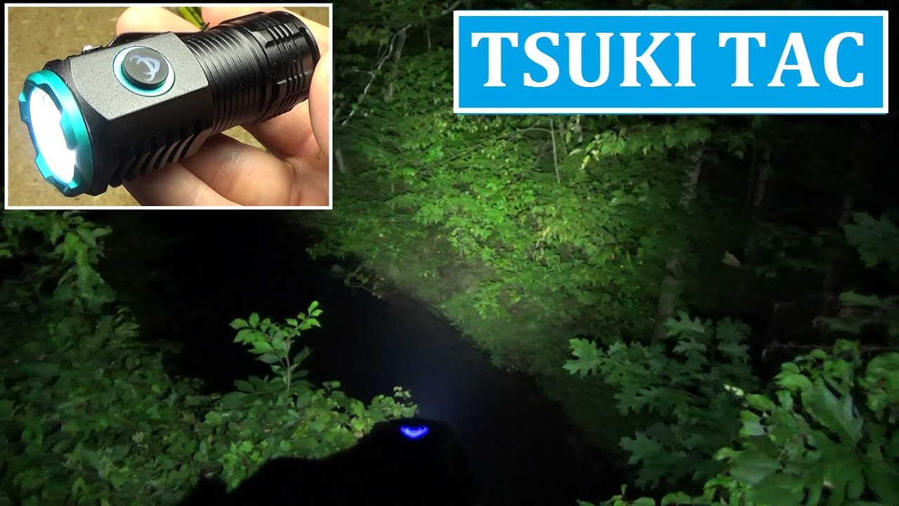 Tsuki Tac Mini Flashlight ($15) Review - 2000 Lumen, Budget Friendly ...