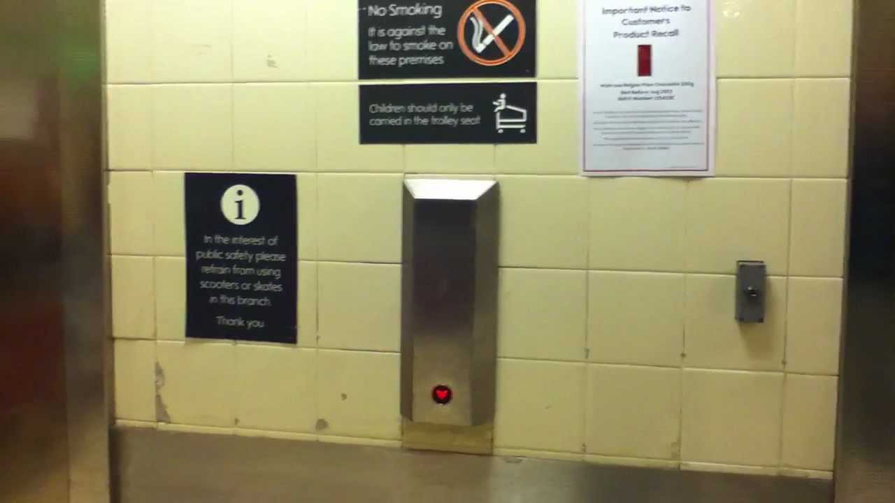 The Elevators at Waitrose in Dorking - YouTube