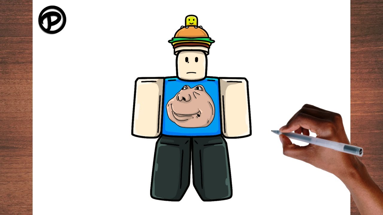 How To Draw 007n7 From Forsaken - YouTube