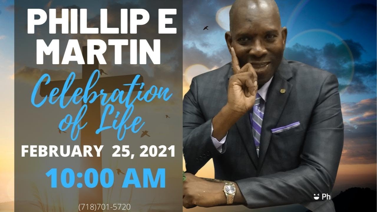 Phillip E Martin Funeral Service (J Foster Phillips) - YouTube