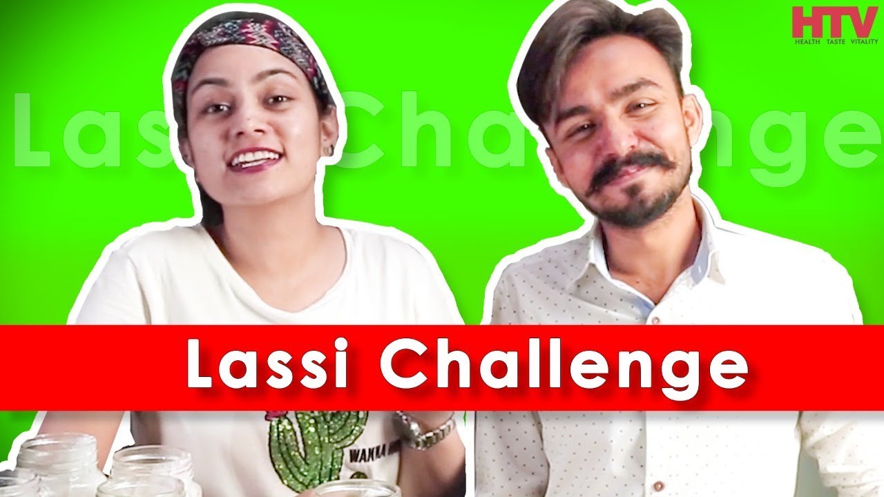 Lassi Challenge - Who Will Finish 5 Glasses Of Lassi First? - YouTube