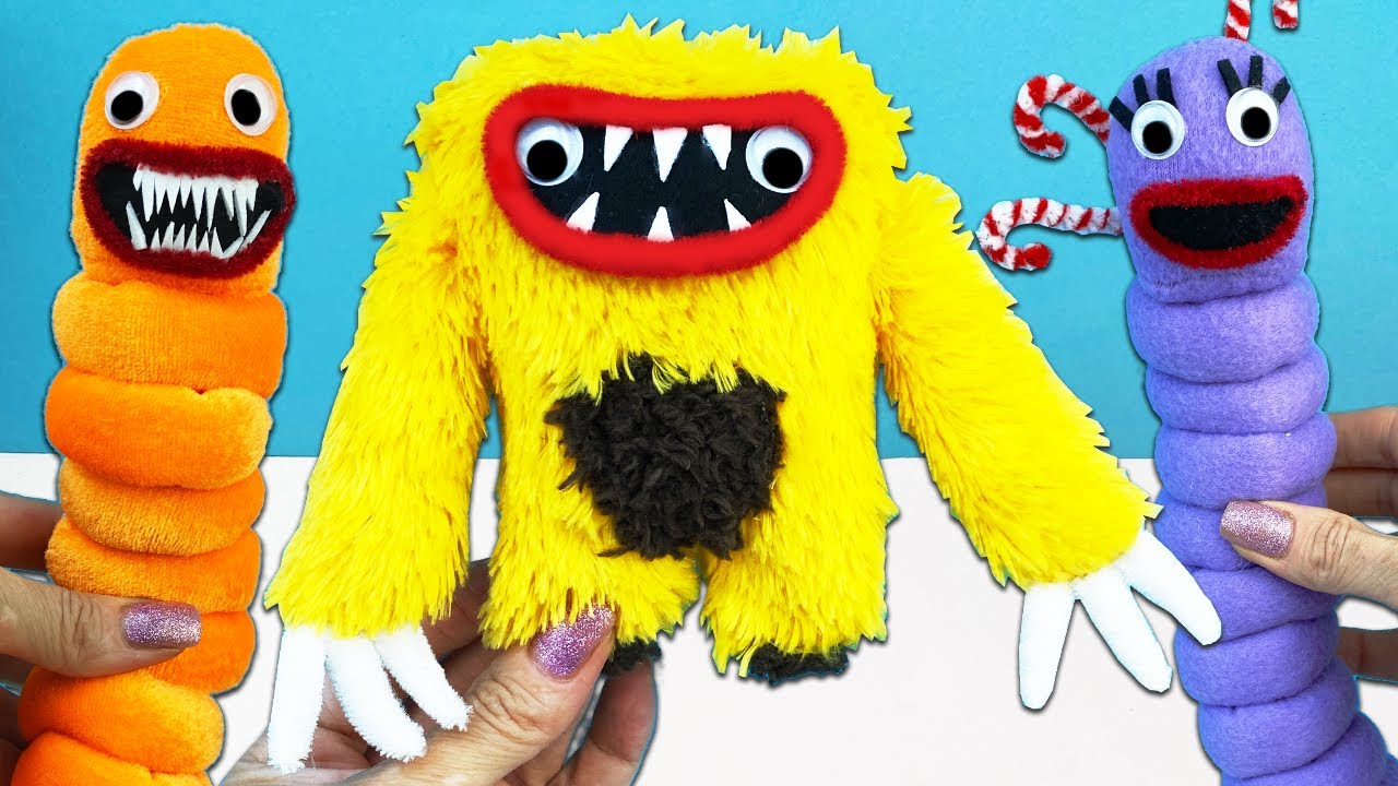 Making Plush Toys Joyville Chapter 1-2. Making Wooly Bully Monster ...