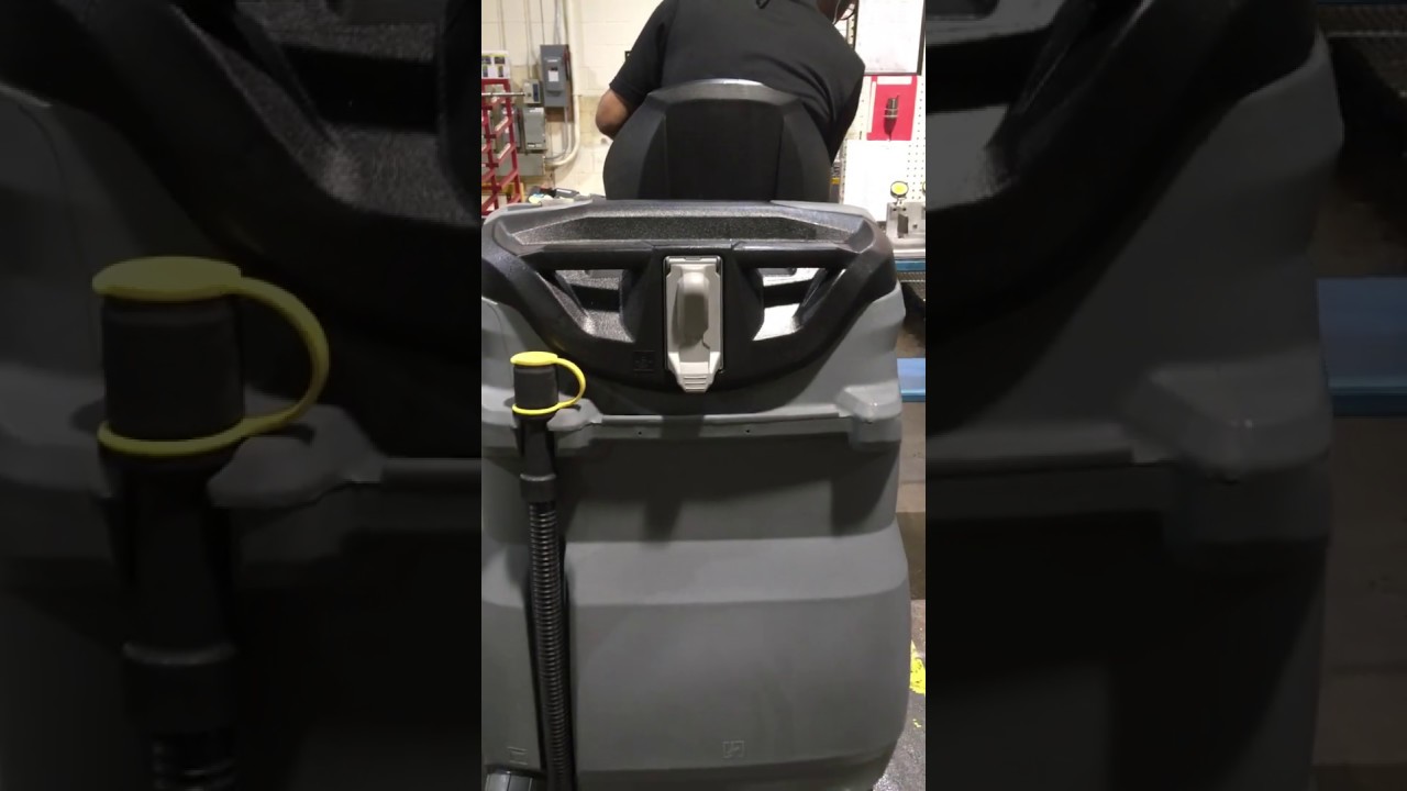 Karcher B150/R90 Bp Scrubber - YouTube