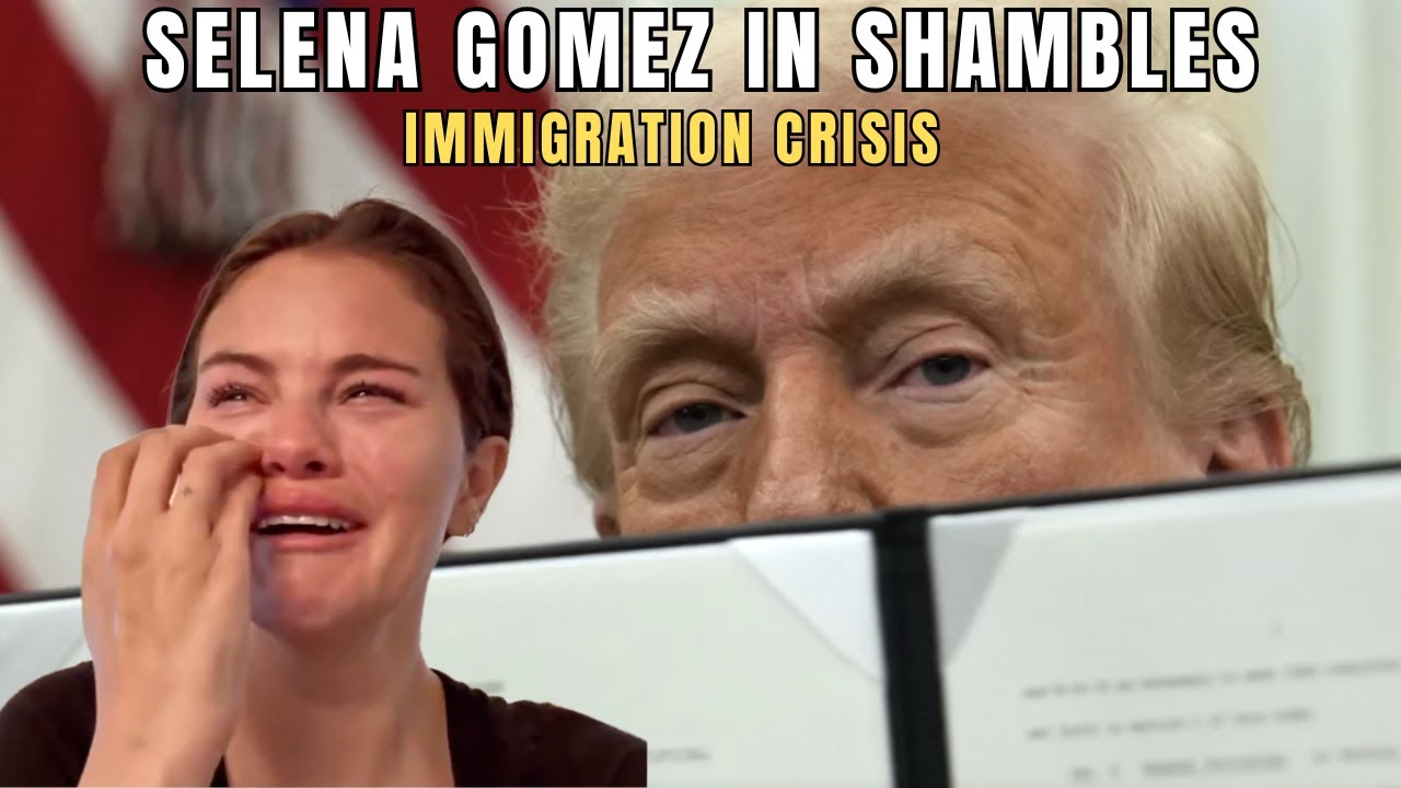 SELENA GOMEZ CRYING OVER IMMIGRATION DEPORTATION / ICE - YouTube