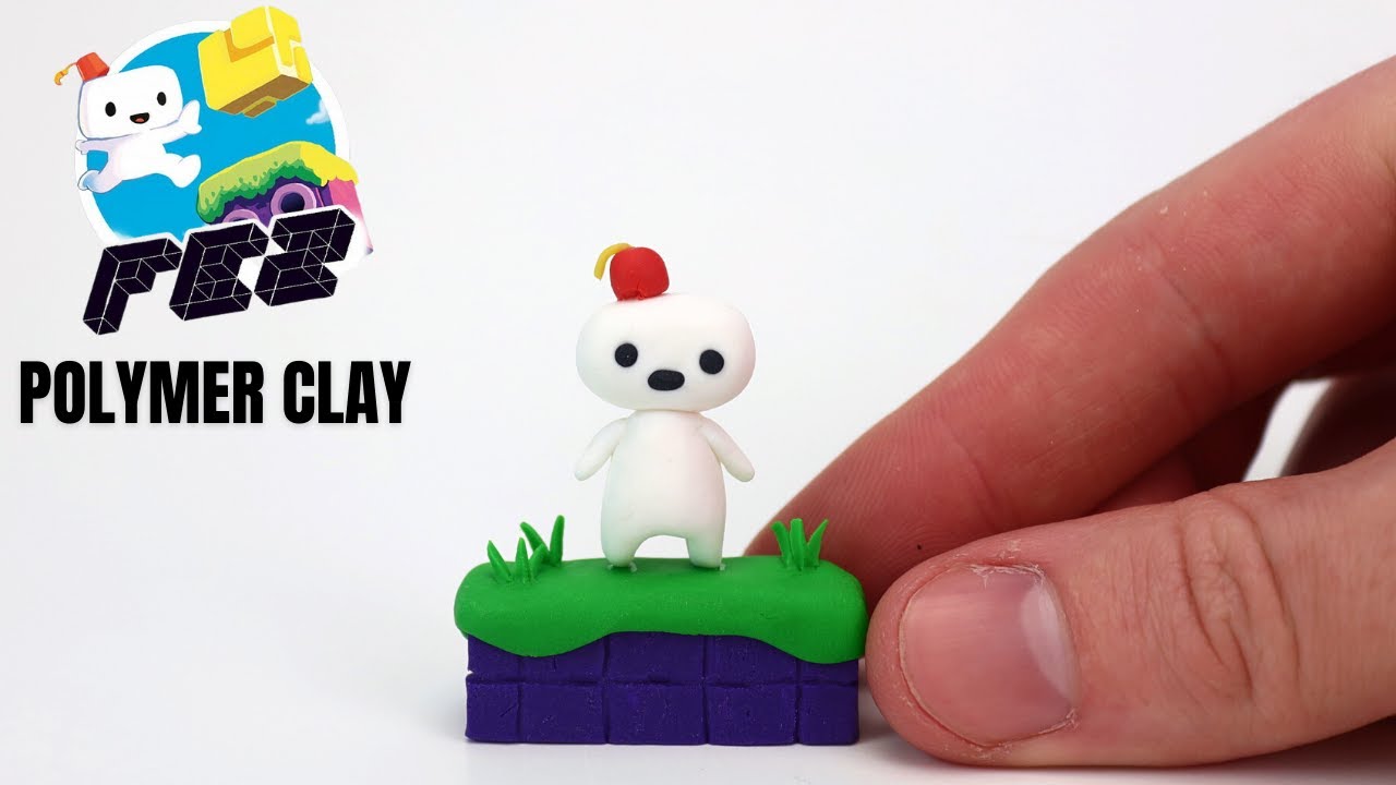 Making Gomez From FEZ - Polymer Clay Tutorial - YouTube