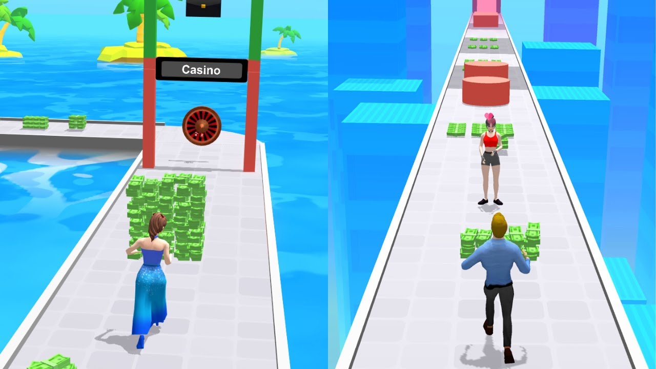 Money Run 3D All Levels Walkthrough - 🤑🤑🏃🏃‍♀️ (Mobile Gameplay) - YouTube