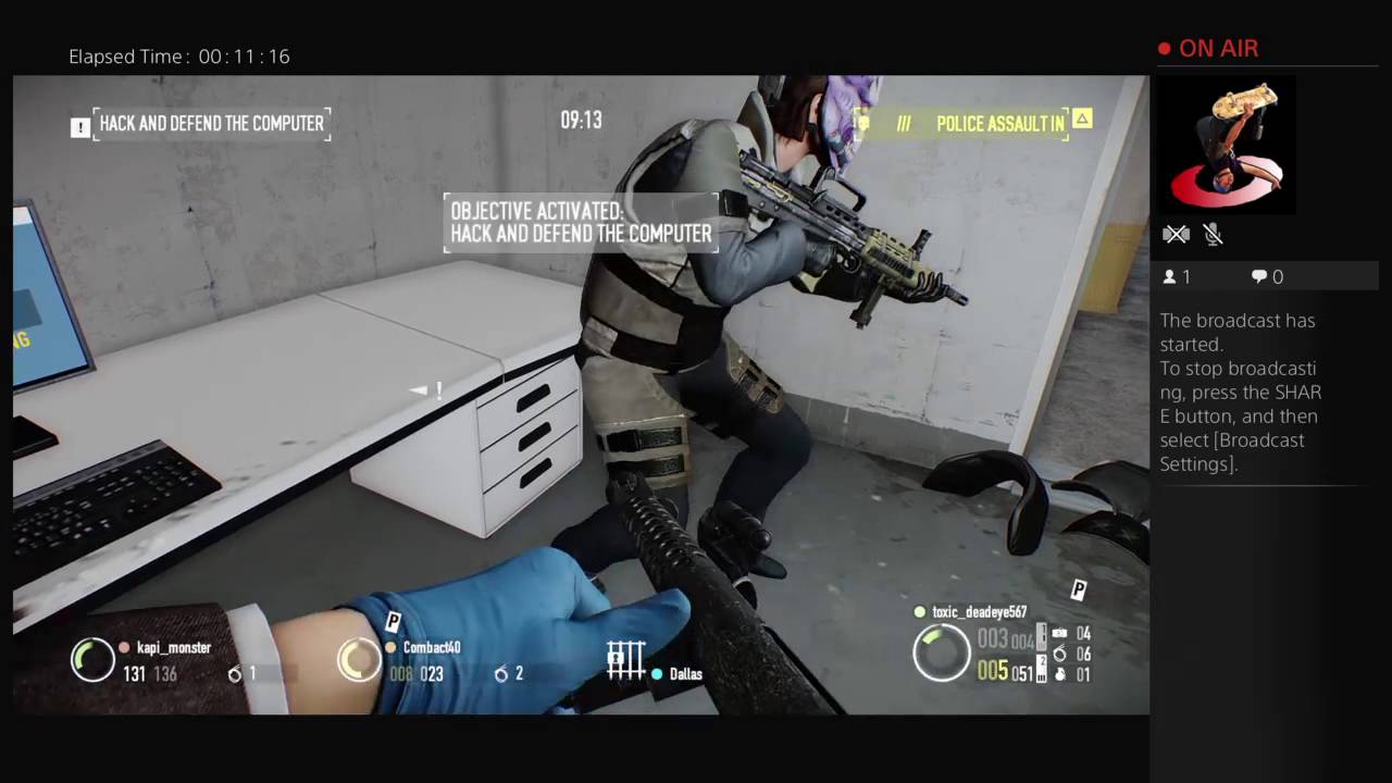 PAYDAY 2 doing heists and missions (Trying this again) - YouTube