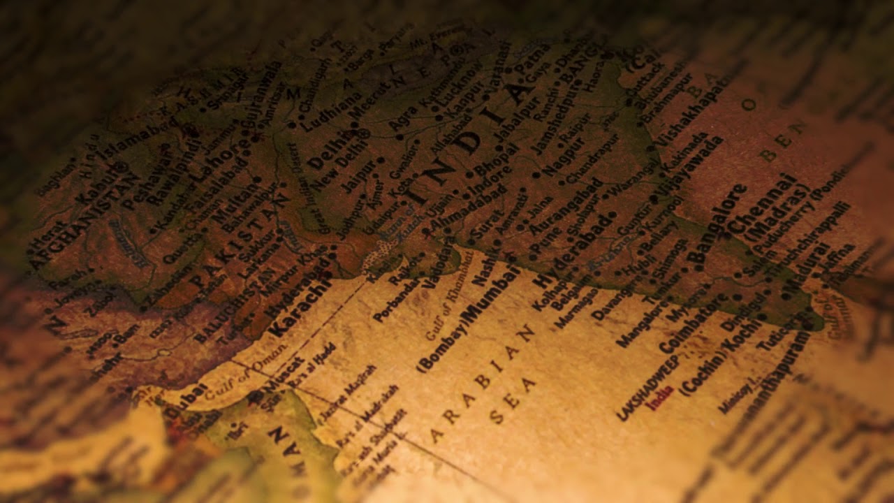 Copyright free stock footage || India Map - YouTube