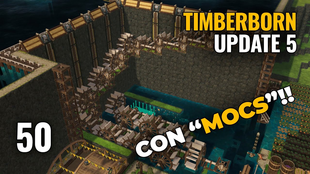 TIMBERBORN: Update 5 | ep 50 | CON MODS - Gameplay español - YouTube
