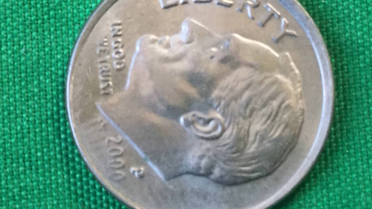 USA COINS - ONE DIME 2000P OFFSET ERROR - YouTube