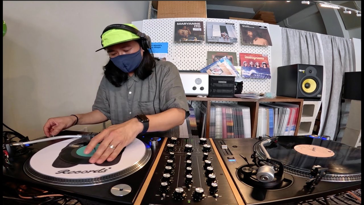 City Pop Vinyl Mix with Mista B - YouTube