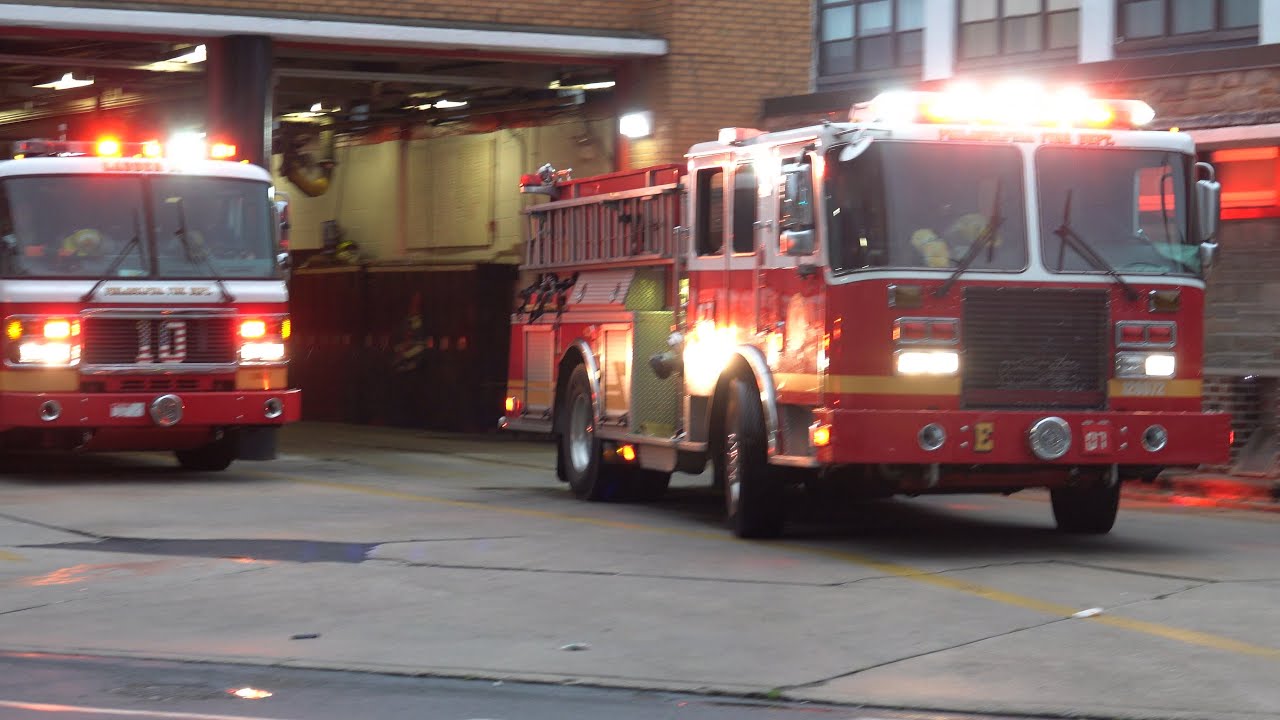 Philadelphia Fire Department Engine 7, Ladder 10, & Battalion 10 ...