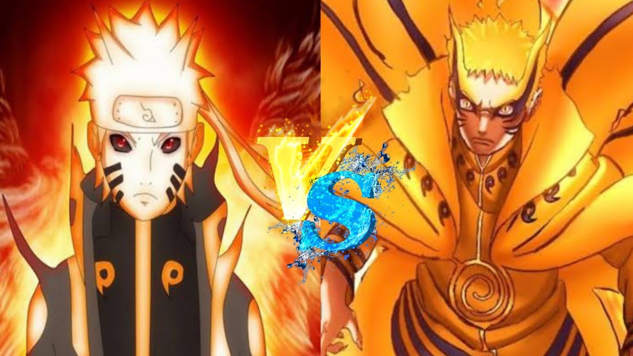 Naruto (all form) VS Baryon Naruto in Jump Force Mugen - YouTube