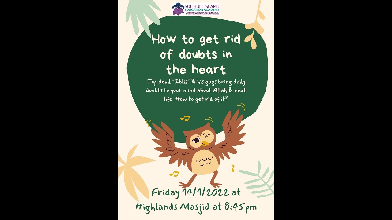 How to get rid of doubts in the heart by Dr. Issam Ghannam, MD ...