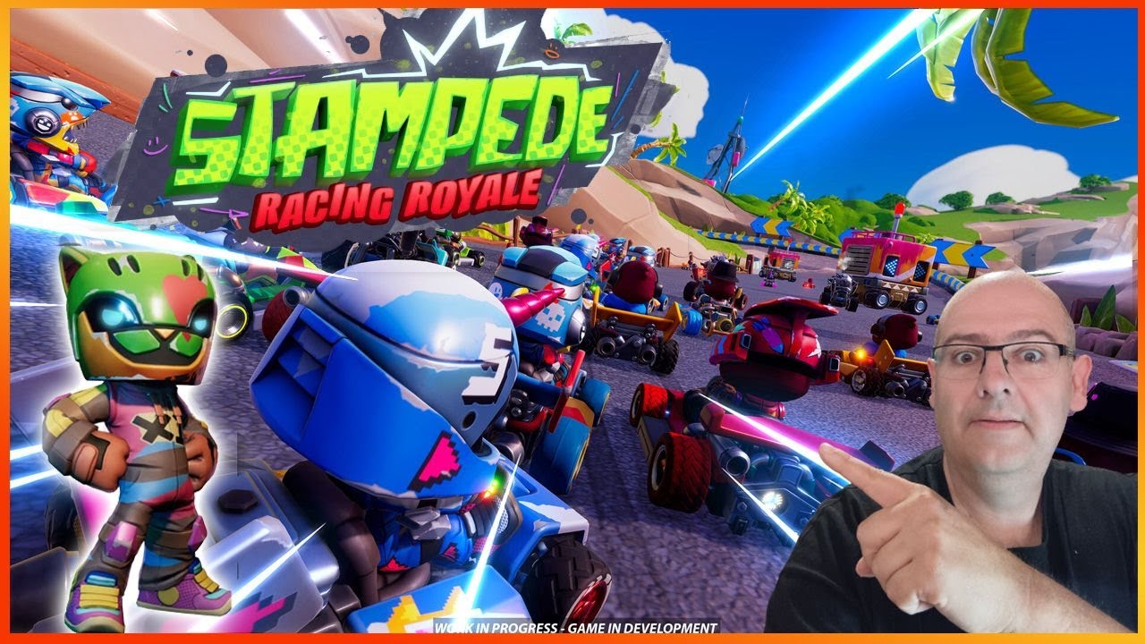 Stampede: Racing Royale un futur mario kart like gratuit 60 joueurs ...