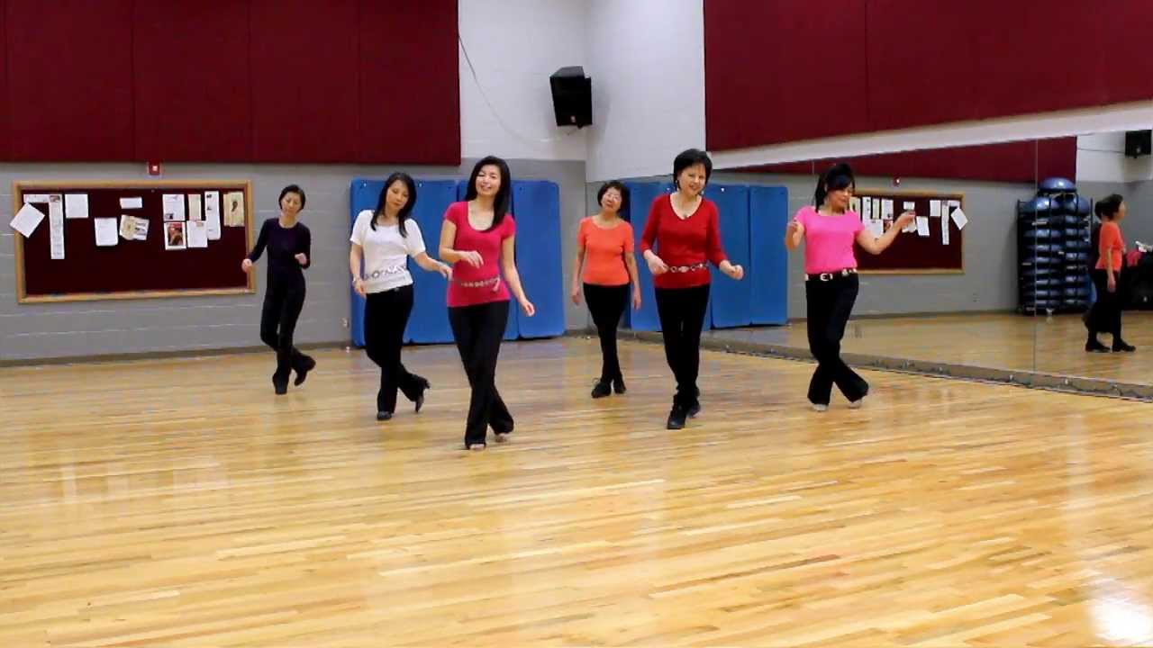 For Old Times - Line Dance (Dance & Teach in English & 中文) - YouTube