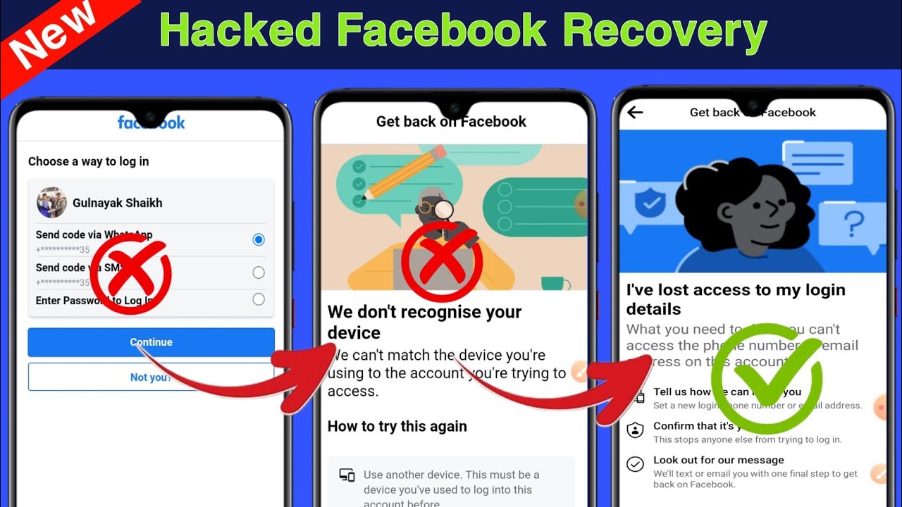 Facebook Hacked Recovery How To Recover Hacked Facebook Account 2023