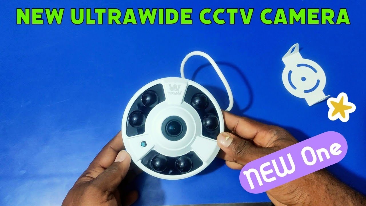 Ultrawide CCTV Camera - YouTube