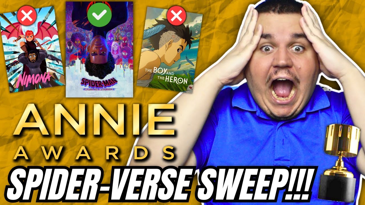 2024 Annie Awards Reaction (SPIDER-VERSE CLEAN SWEEP!!!) - YouTube