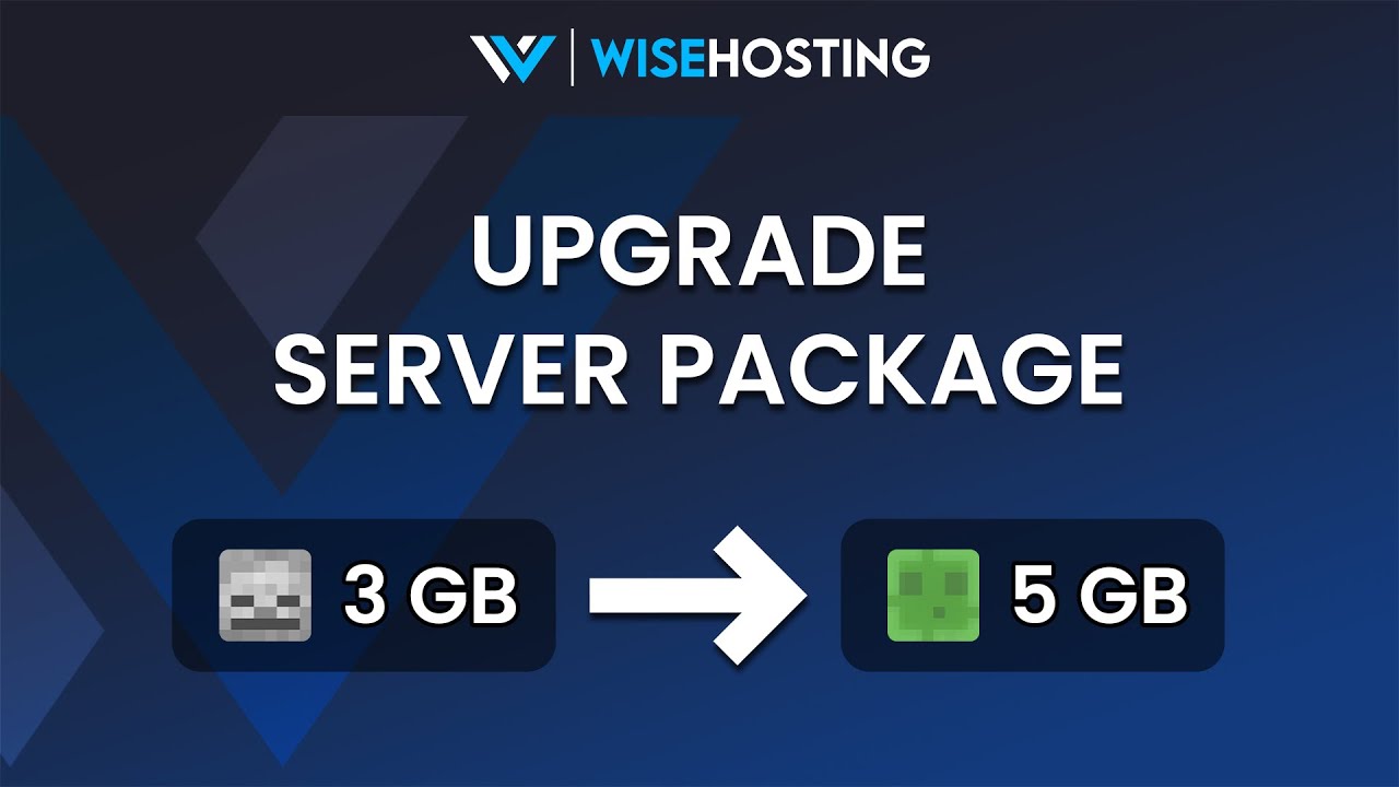 How to Upgrade or Downgrade Your Server Package (RAM) - YouTube