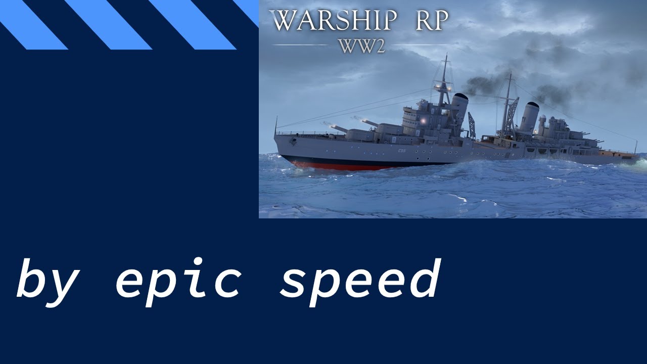 ROBLOX warship rp ww2 1st time ever playing it - YouTube