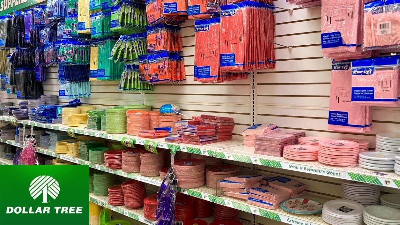 DOLLAR TREE SHOP WITH ME PAPER GOODS PARTY SUPPLIES TOILET PAPER ...