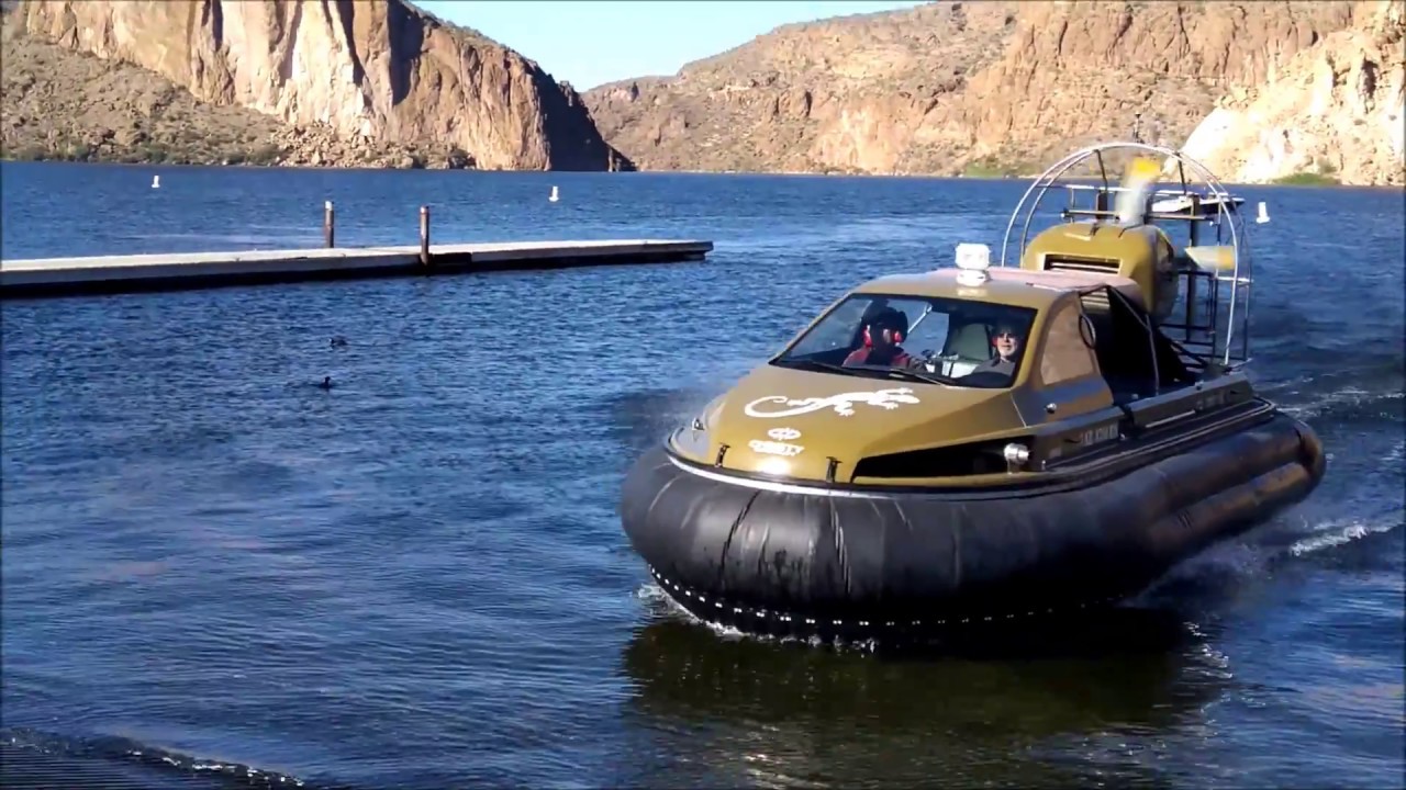 Cool hovercraft on Canyon Lake Arizona - YouTube