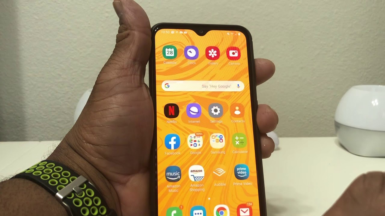 Galaxy A20: How To Setup Your Email and Multiple Email Accounts. - YouTube