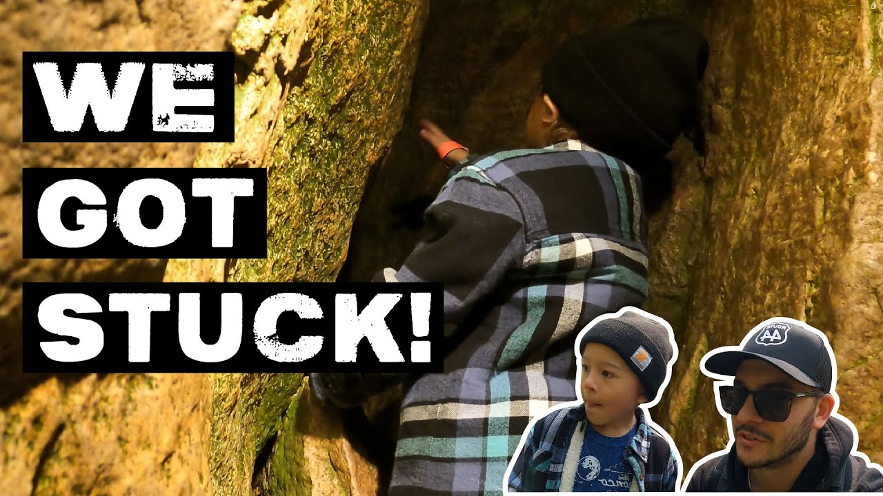 We Got Stuck While Exploring Caves! - YouTube
