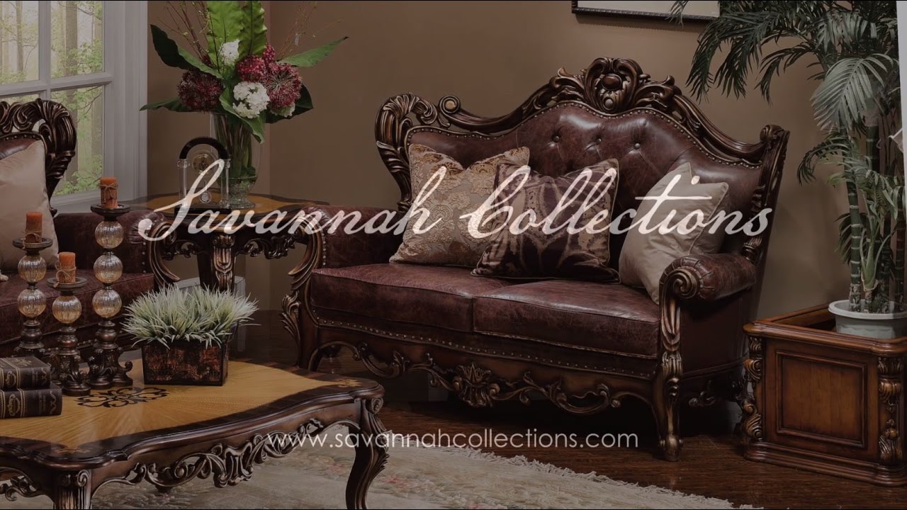 Luxury Living Room Furniture by Savannah Collections - Theodore ...