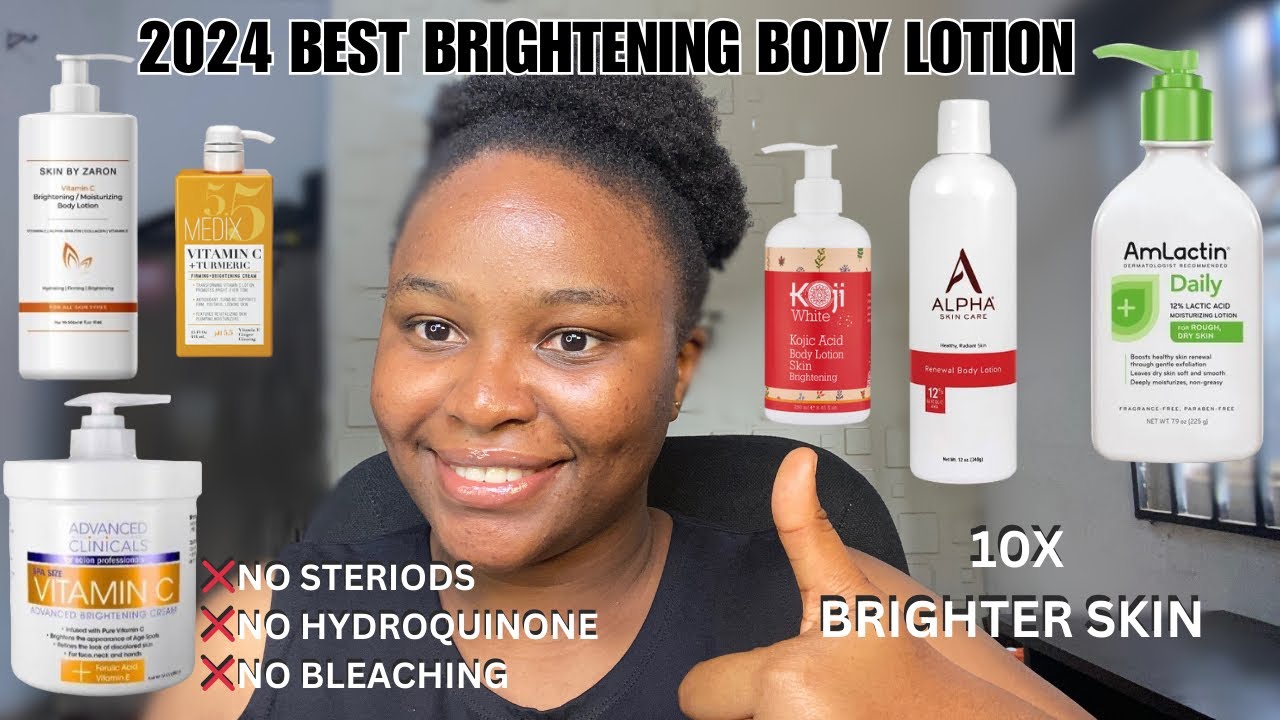 2024 BEST BRIGHTENING BODY LOTIONS FOR CLEAR & GLOWING SKIN | HOW TO ...