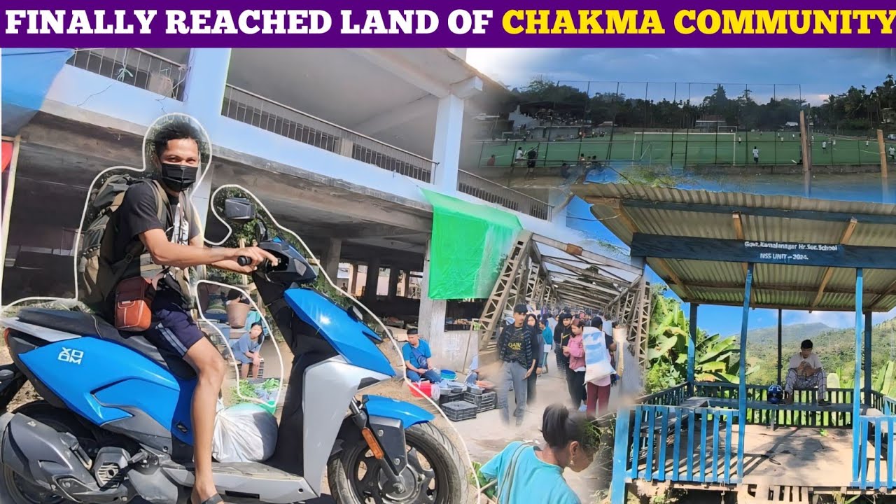 Finally Reached Chawngte The Land Of Chakma Community || My First ...