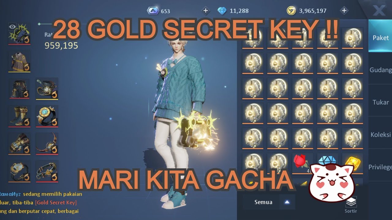 Dragon raja SEA - This Gacha Gets More Diamonds I 28 Gold Secret Key ...