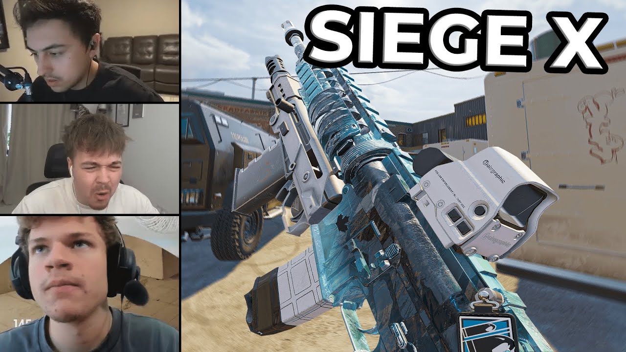 Streamers FIRST TIME Playing Siege X... (CRAZY CLIPS) - YouTube