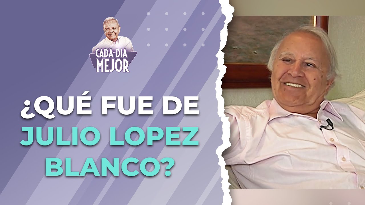 ¿Qué fue de JULIO LÓPEZ BLANCO? Periodista y conductor de noticias ...