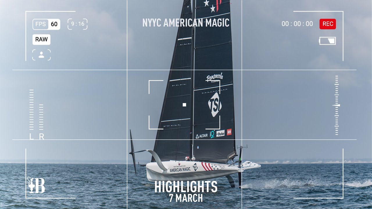 NYYC American Magic AC40-5 Day 3 Summary - 37th America's Cup