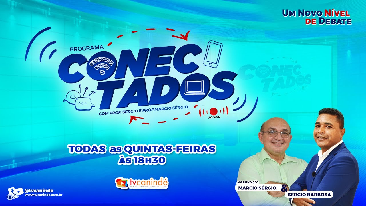 Programa Conectados - AO VIVO - YouTube