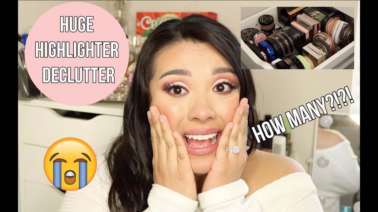 HUGE HIGHLIGHTER COLLECTION DECLUTTER 2020 | Getting rid of How Many Highlighters?! - YouTube