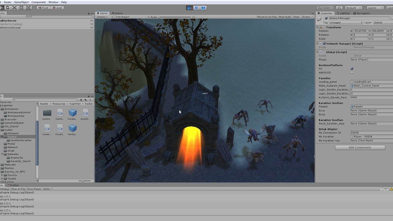 Unity Online Game Unlimited Player Server / Client v1.0.1 - YouTube