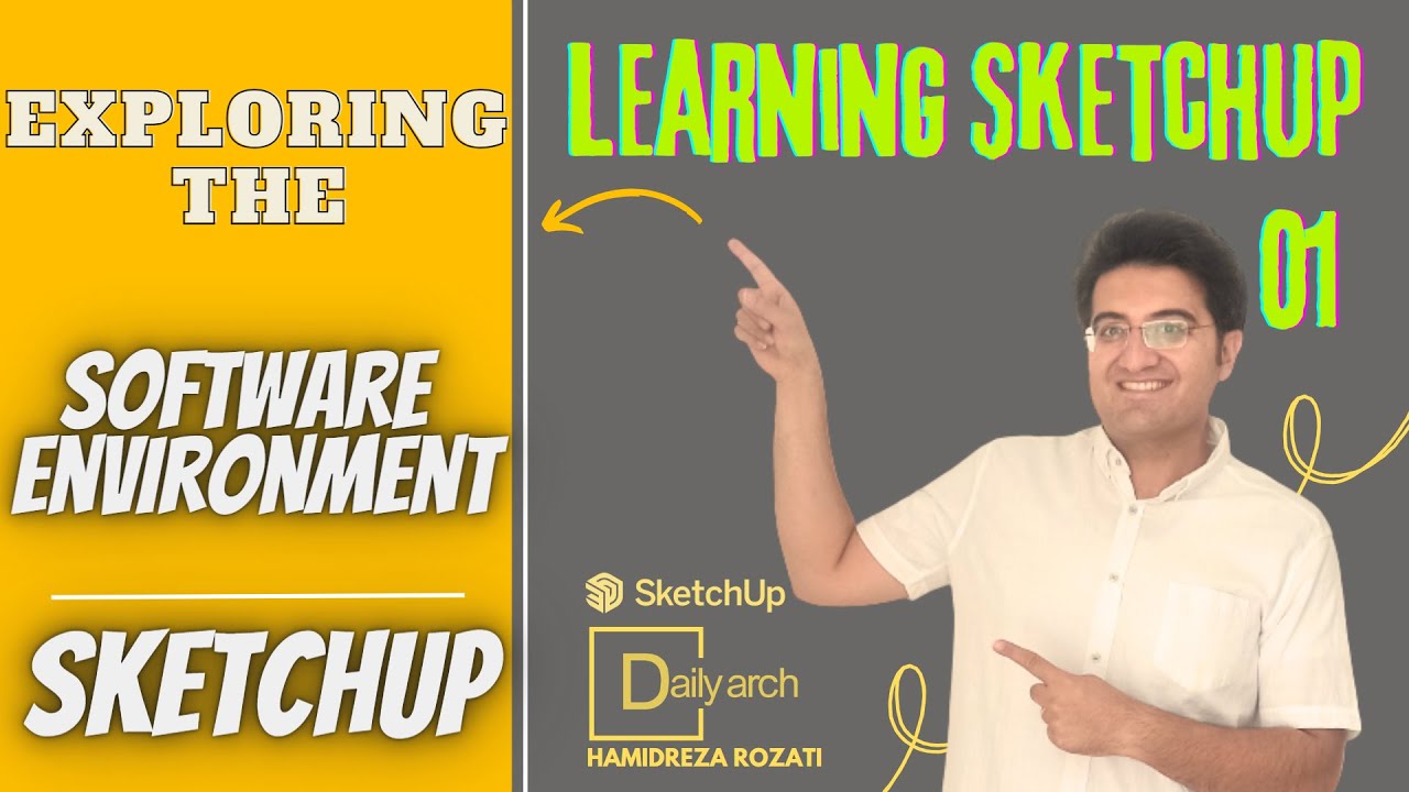 SketchUp Tutorial, First Session: Exploring the SketchUp Environment ...